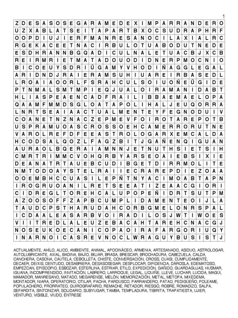 Las Mejores Sopas De Letras En PDF Para Imprimir Gratis En, 41% OFF