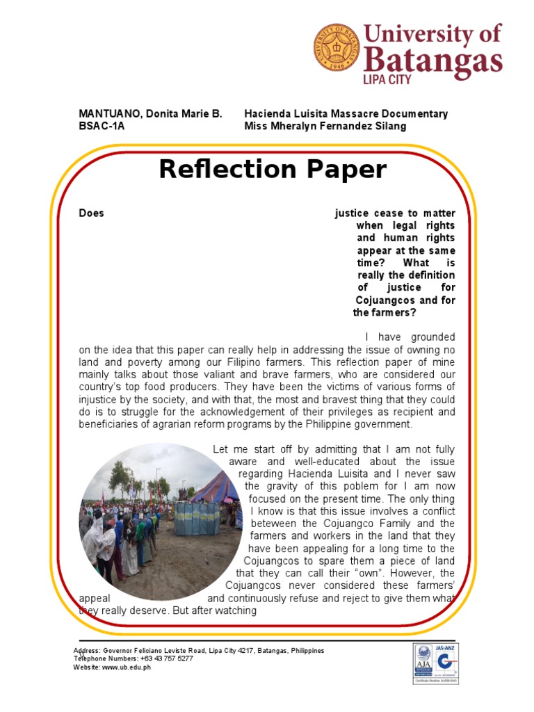 Reflection Paper and Answers | PDF | Government | Economies