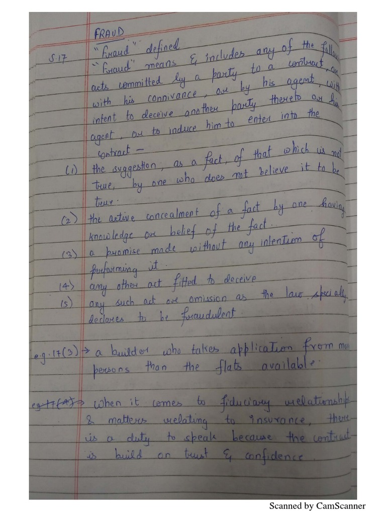 Contract Notes | PDF