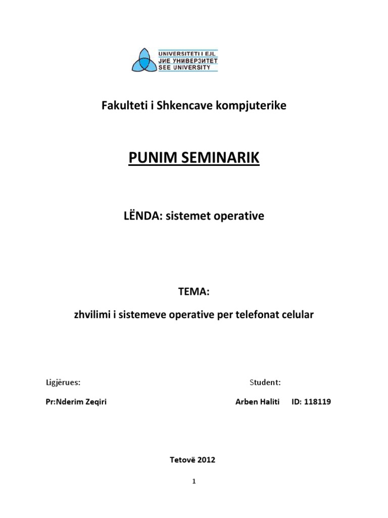 Punim Seminarik Os | PDF