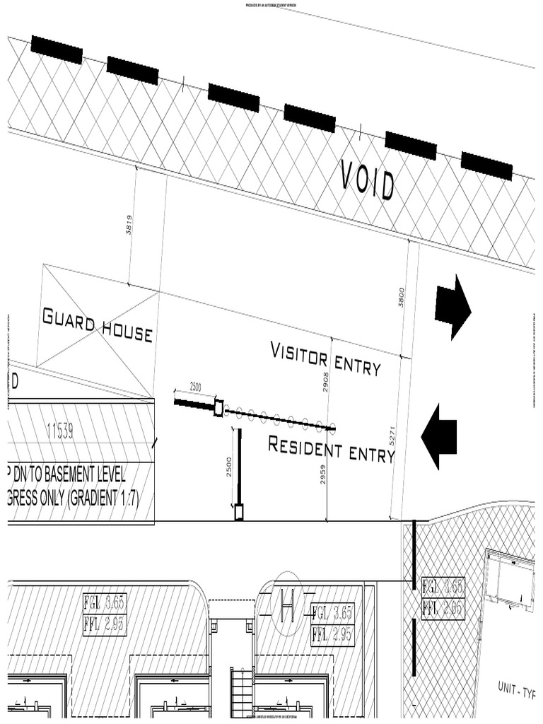 Guard House Design and Layout Plan | PDF