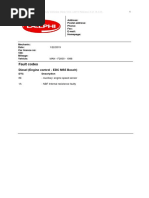 VW Polo Fault Codes | PDF