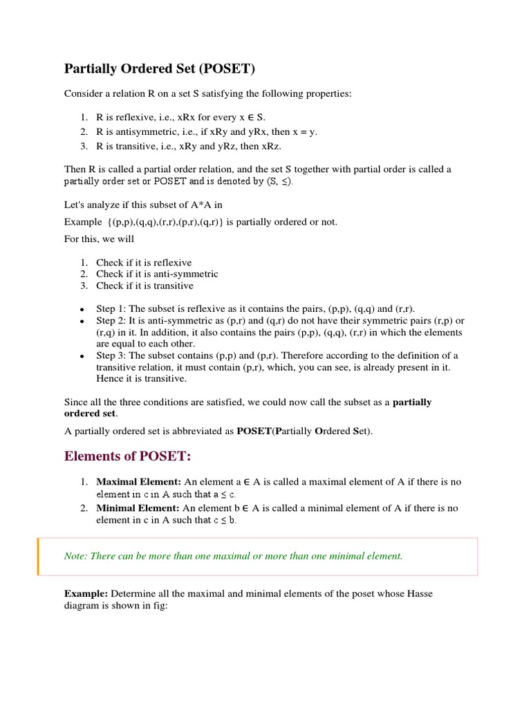 Partially Ordered Set Unit 5 | PDF | Recurrence Relation | Ordinary Differential Equation