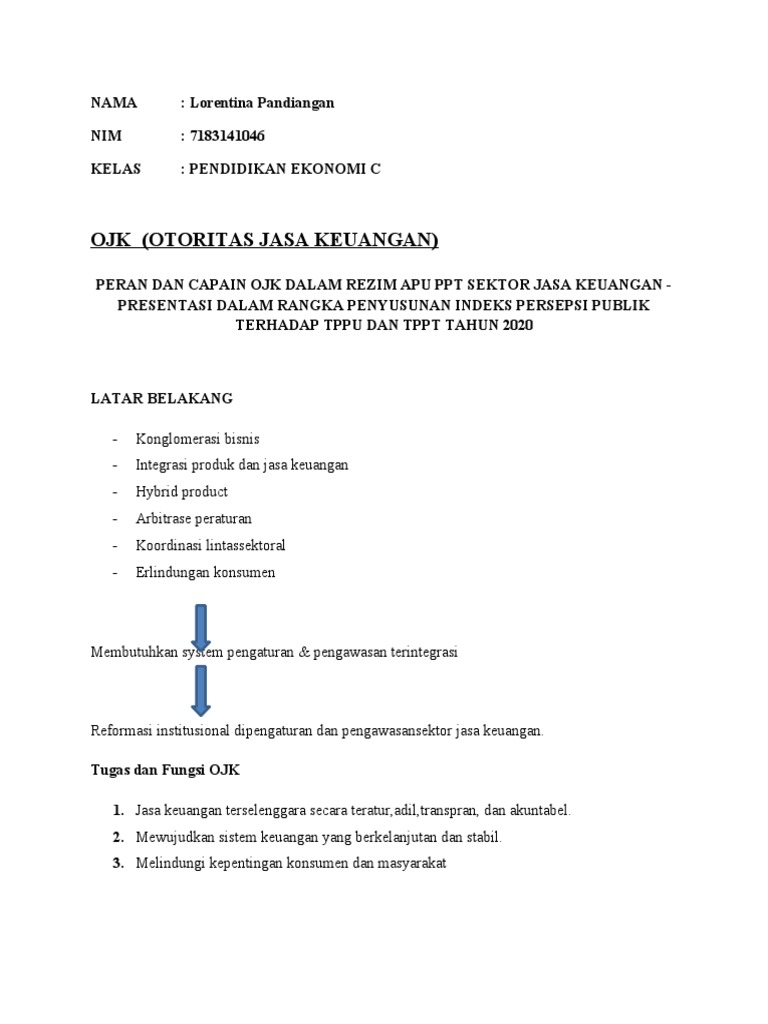 Materi OJK Lorentina | PDF