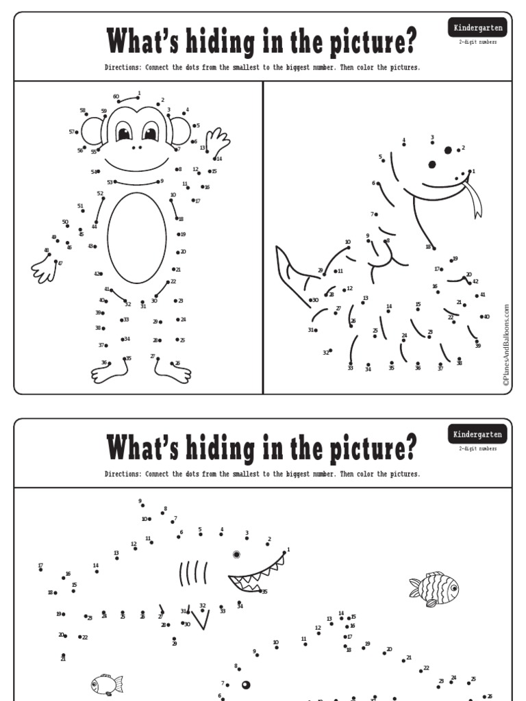 Animals Connect The Dots | PDF