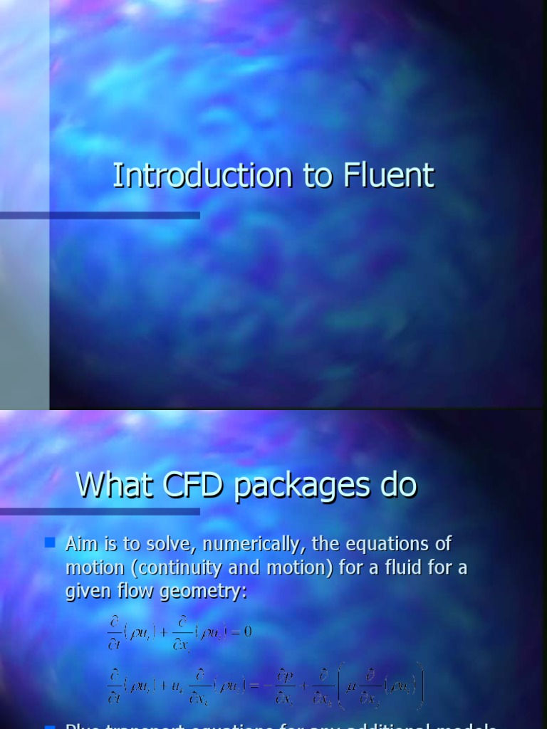 Intro Pdf Computational Fluid Dynamics Fluid Dynamics