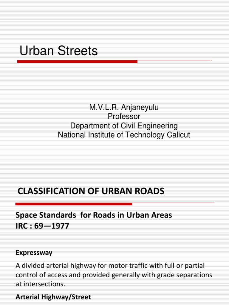 Urban Street Design | Download Free PDF | Traffic | Street