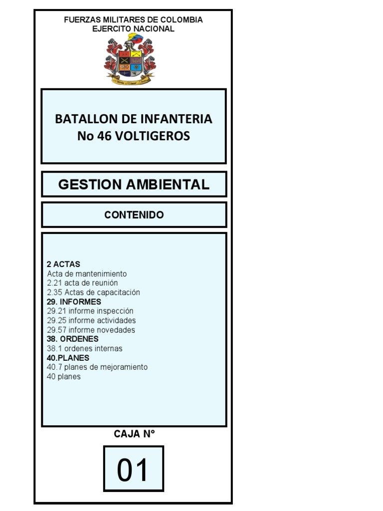 Rotulo Caja X-100 2019 | PDF