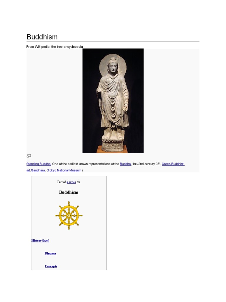 Buddhism: From Wikipedia, The Free Encyclopedia | PDF | Bodhisattva ...