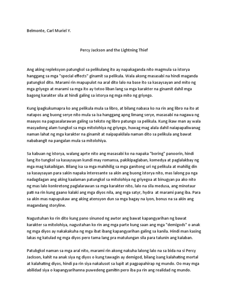 Reflection Movie | PDF