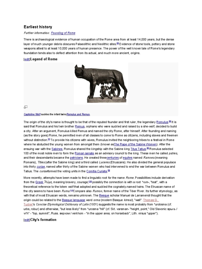 Roman History | PDF | Ancient Rome | Roman Republic