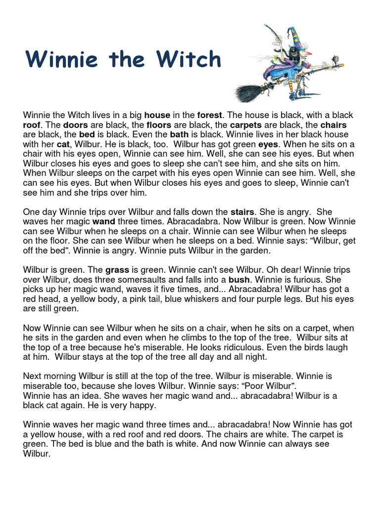 Winnie The Witch The STORY | PDF
