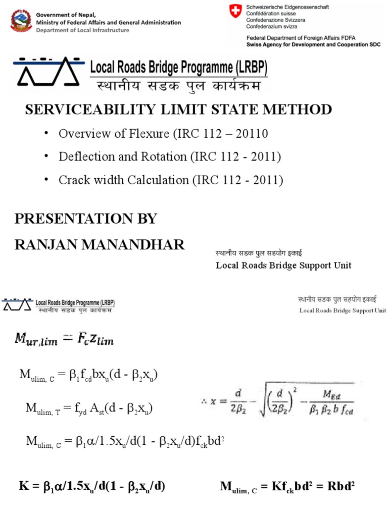 Serviceability Limit State Method | PDF | Classical Mechanics ...