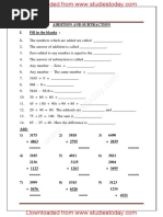 CLASS-3 MATHS Money WORKSHEET | PDF | Money | Cash