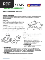 Formal and Informal Activities Ems Grade 7 | PDF | Resource | Banknote