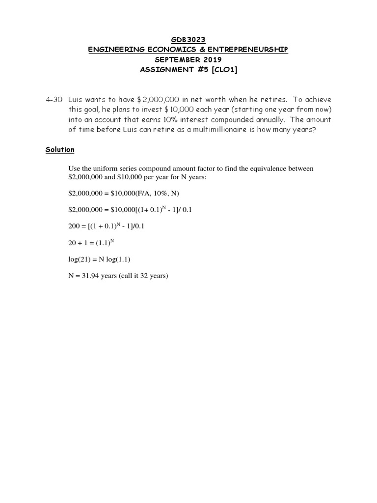 Assignment #5 (Sep2019) - GDB3023-Solution | PDF | Fuel Economy In ...