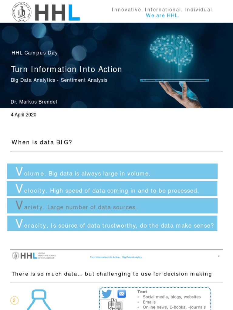 Turn Information Into Action: Innovative. International. Individual ...