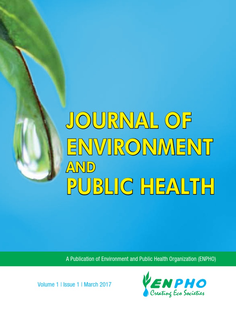 ENPHO Journal V1 I1 | PDF | Sewage Treatment | Sanitary Sewer