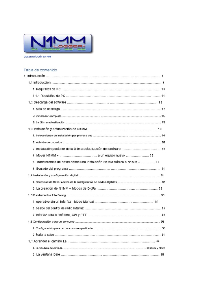 Manual N1MM en Espanol EA7TH | PDF | Compatibles con PC Ibm | Microsoft ...