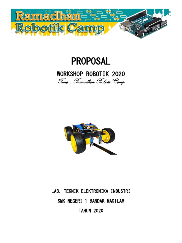 Proposal Workshop Robotik | PDF