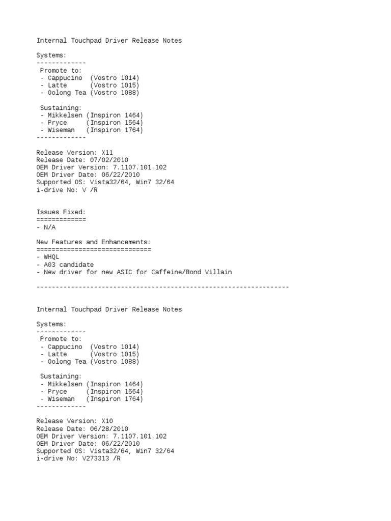 ALPS Touchpad V X11 | PDF | Symbols | Computing And Information Technology