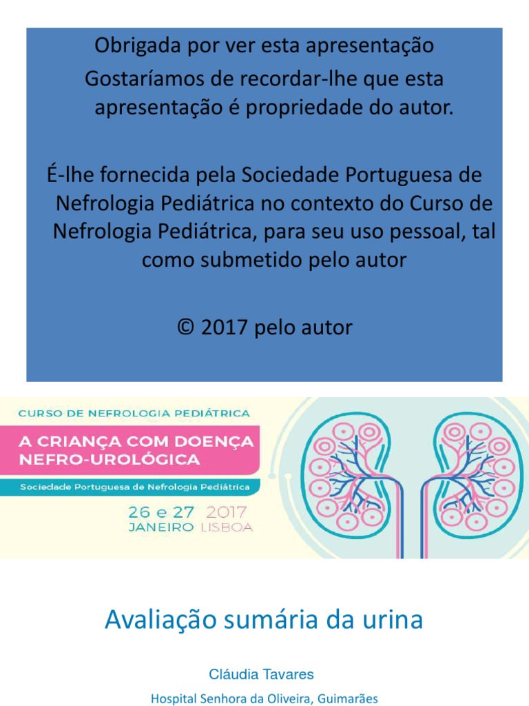 Avaliação Sumária de Urina PDF | PDF | Especialidades médicas ...