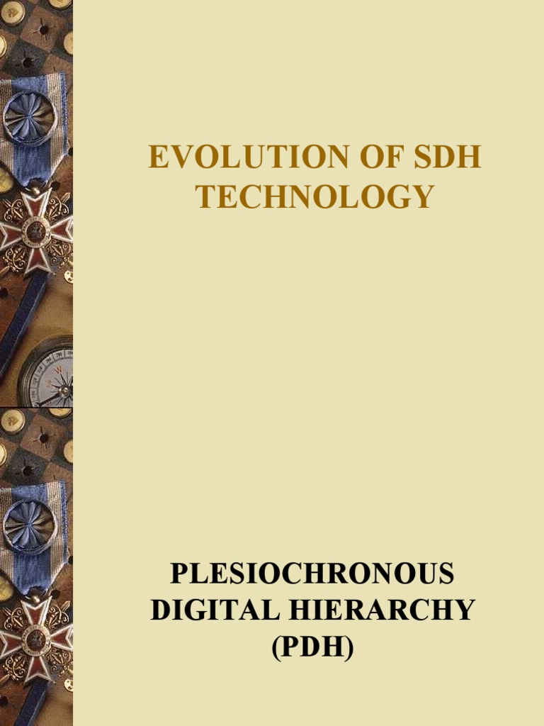 Evolution of SDH Technology | PDF | Wavelength Division Multiplexing ...