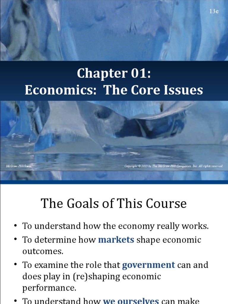 Economics: The Core Issues: Mcgraw-Hill/Irwin | PDF | Economics ...