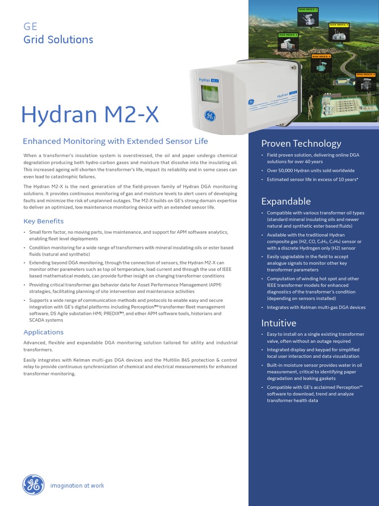 Hydran M2-X: GE Grid Solutions | PDF | Transformer | Scada