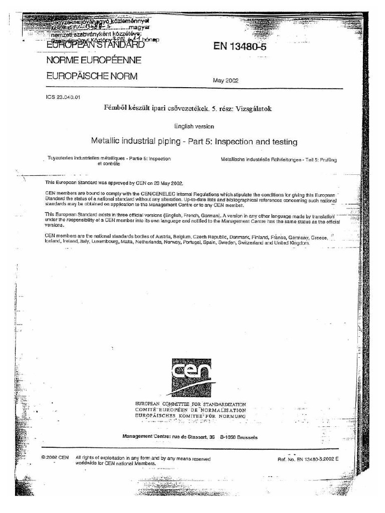 en 13480 5 PDF | PDF