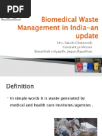 Bio-Medical Waste Management | PDF | Incineration | Waste