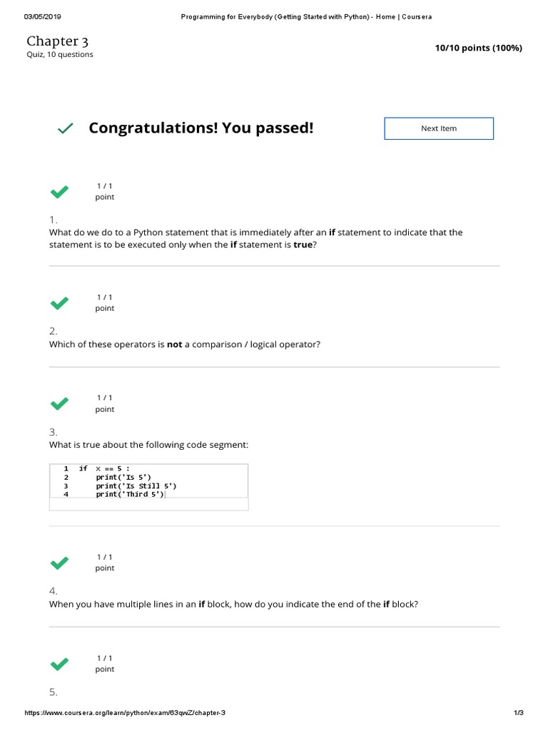 Programming For Everybody (Getting Started With Python) - Home ...