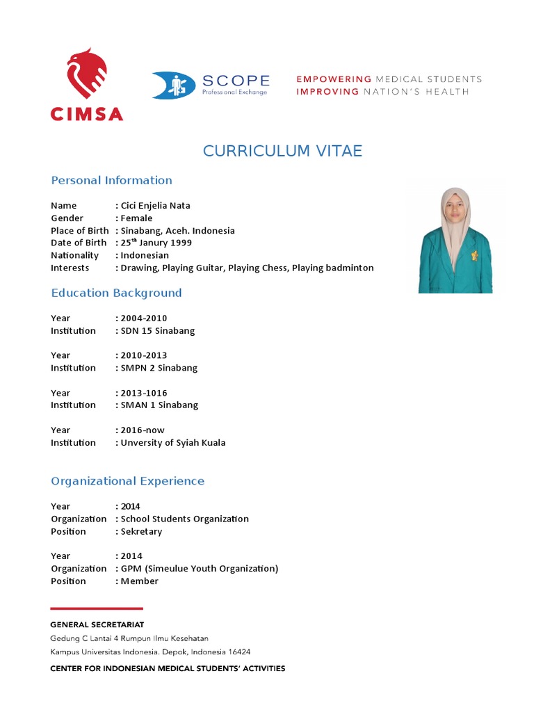 EXCHANGE Curriculum Vitae EXCHANGE | PDF | Career & Growth