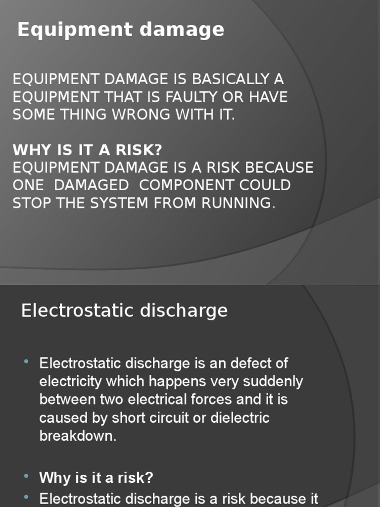 Equipment Damage | PDF | Printed Circuit Board | Computer Data Storage