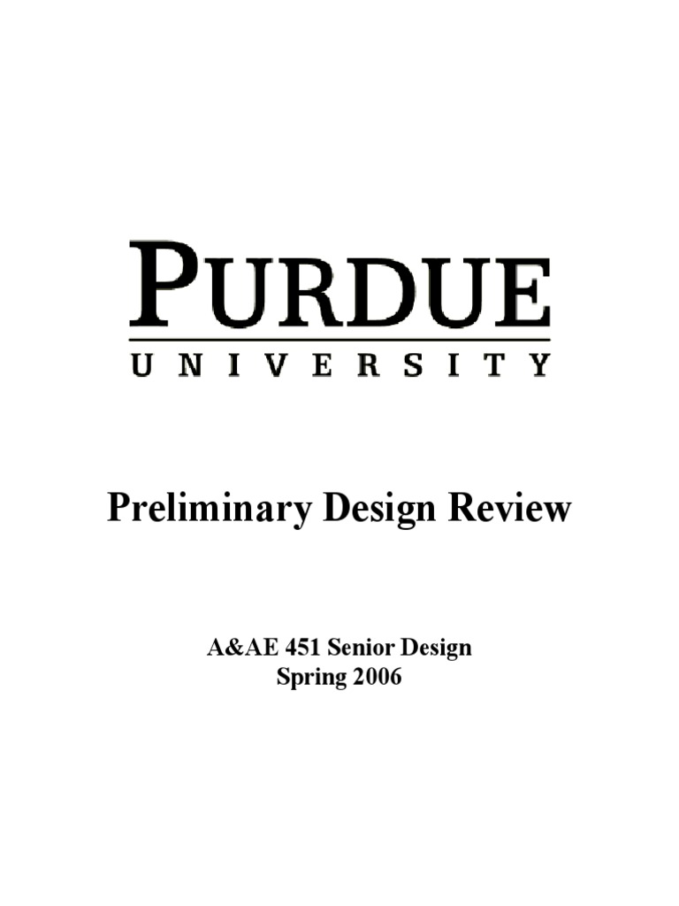 Preliminary Design Review | PDF | Aircraft | Airlines