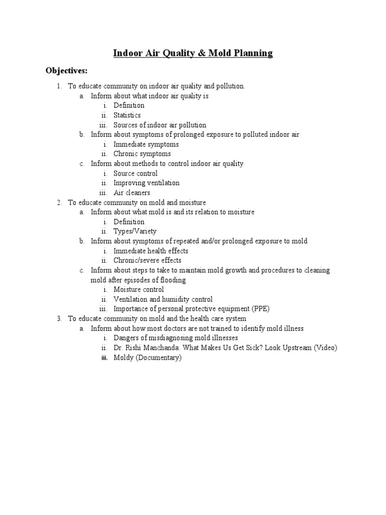 Project Goals and Objectives | PDF