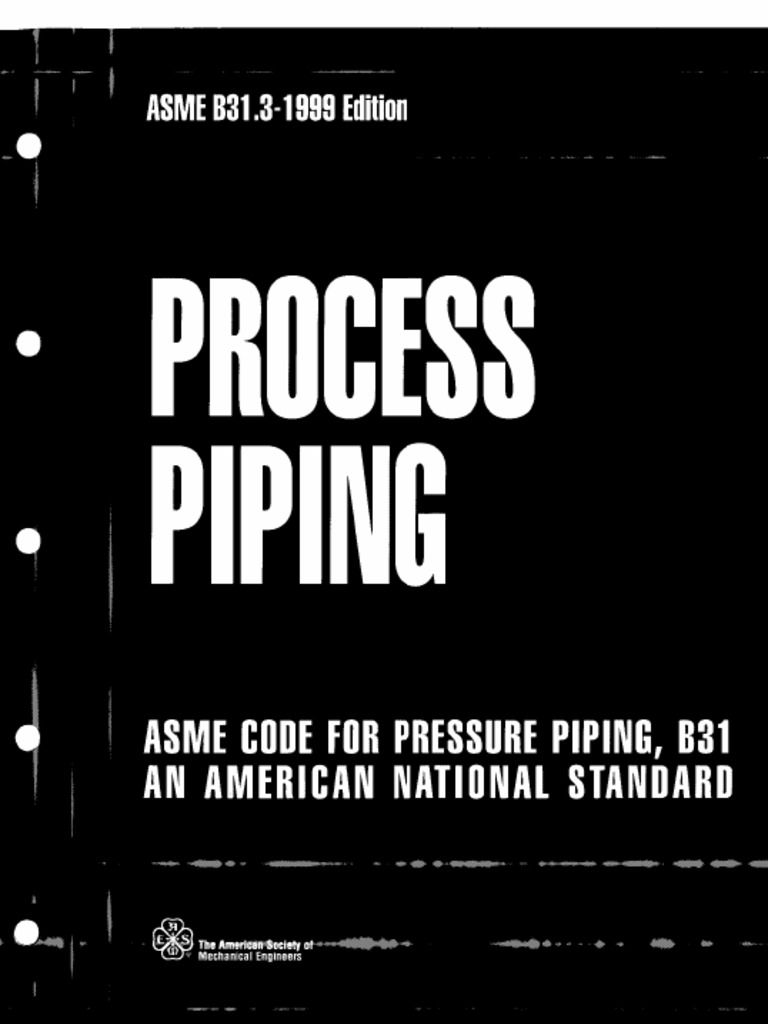 Asme Ansi B31.3 - 1999 PDF | PDF