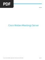 Cisco CMS 1000 Datasheet | PDF | World Wide Web | Internet & Web
