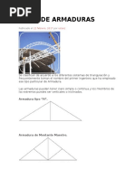 Tipos de Armaduras | PDF | Braguero | Ingeniero civil