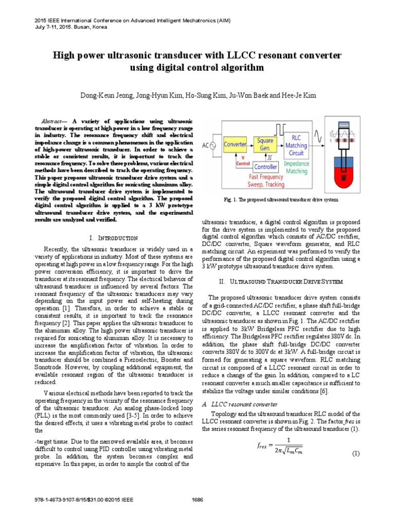 Jeong2015 PDF | PDF | Ultrasound | Rectifier