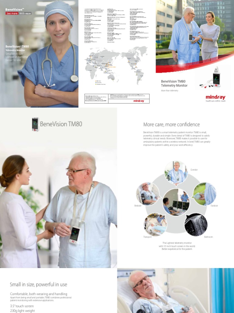 BeneVision TM80 Telemetry Monitor Overview | PDF | Telemetry ...