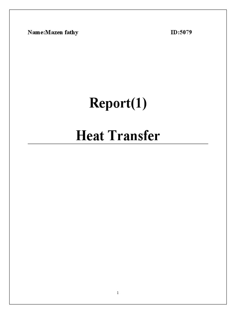 Heat Transfer | PDF | Pipe (Fluid Conveyance) | Heat Transfer
