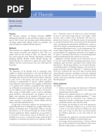 Fluoride - AAPD Best Practices | PDF | Fluoride | Tooth Enamel