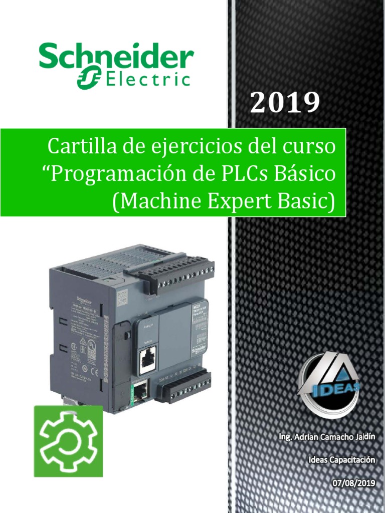 01-Cartilla de ejercicios del curso “Programación de PLCs Básico (Machine Expert Basic) | PDF ...