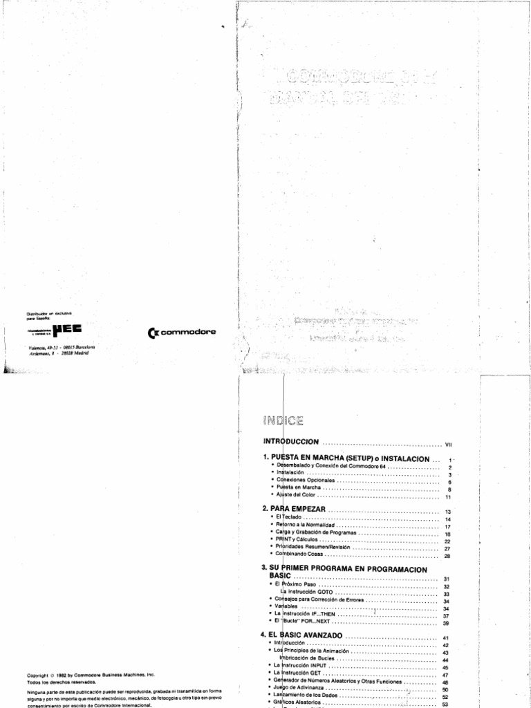 Commodore 64 - Manual de Usuario.pdf