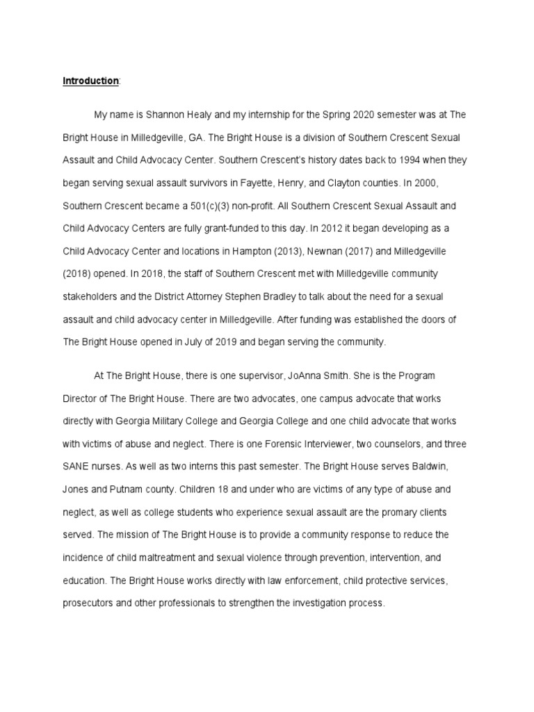 Reflection Paper | PDF | Internship | Job Hunting