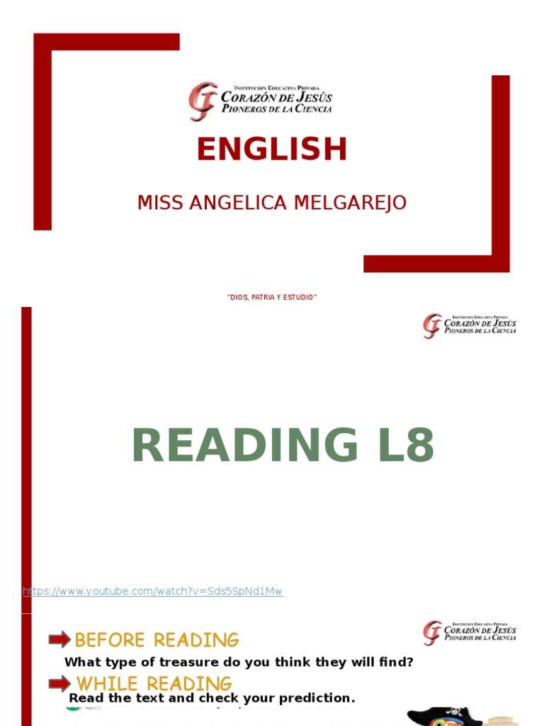 READING L8 - High School | PDF