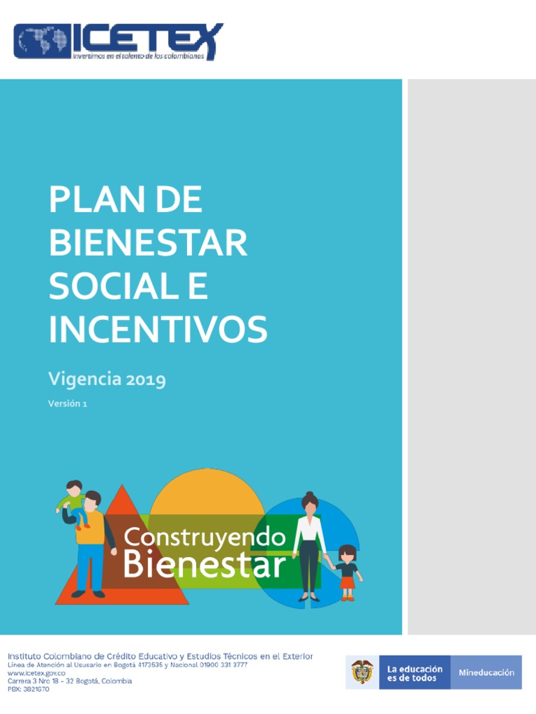 Plan de Bienestar Social e Incentivos 2019 | PDF | Bienestar | Pensión