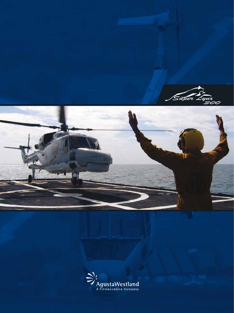 Super Lynx 300 Brochure | PDF | Helicopter Rotor | Anti Submarine Warfare