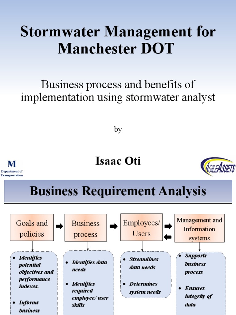 StormWater and AssetManagement Tool | PDF | Stormwater | Flood